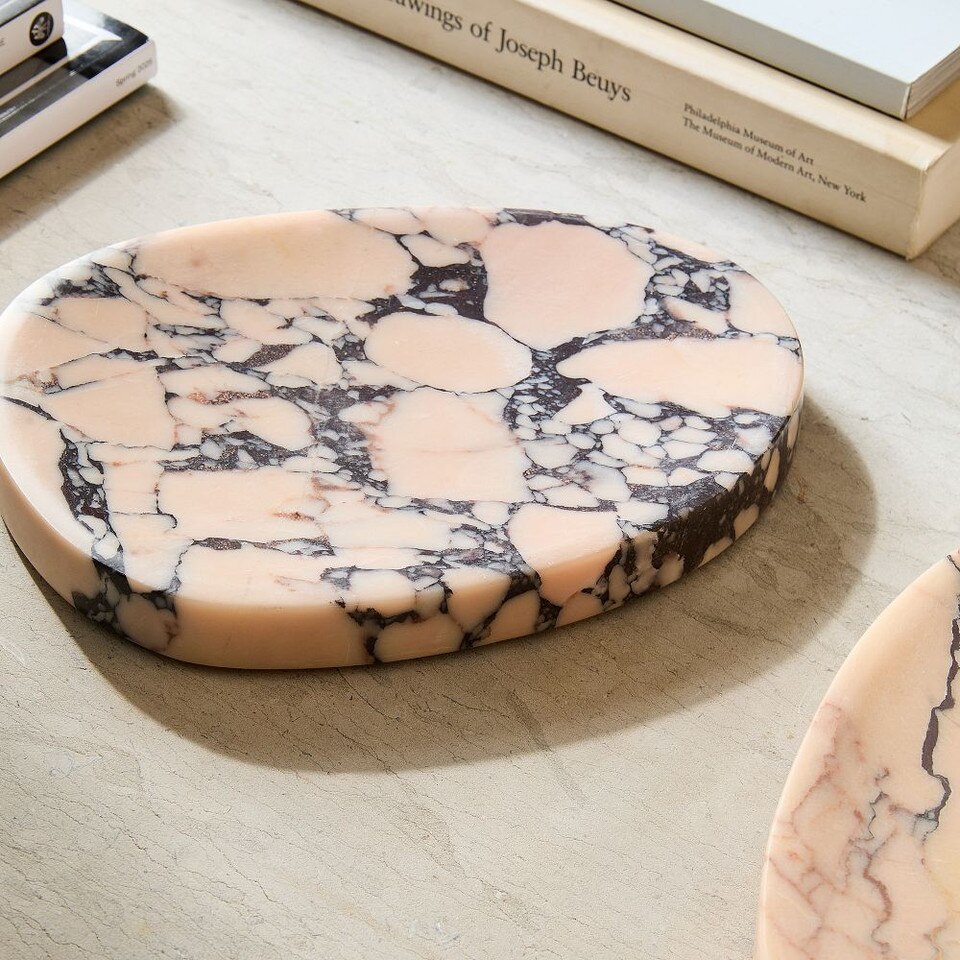 Asymmetrical Marble Tray | West Elm Australia